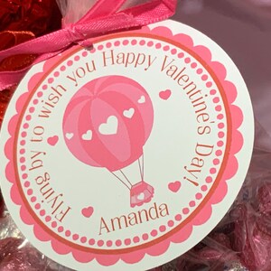 Printable Valentines, Hot Air Balloon Valentines, Class Valentines ...