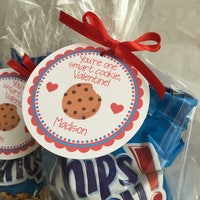 Printable Cute Cookie Valentine's Day Cards, Cookie School Valentines ...