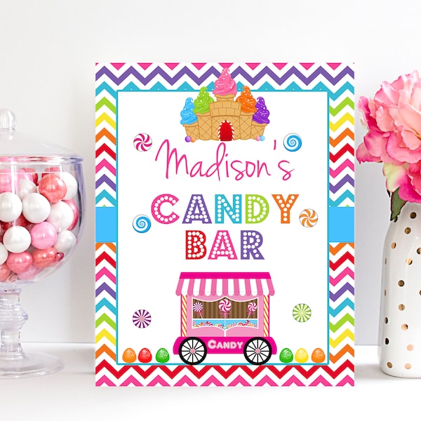 Candy Buffet Sign - Etsy