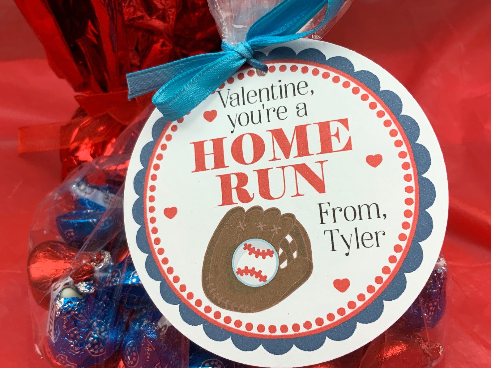 Sports Valentines, Baseball Valentines, You're a Home Run, Boy ...