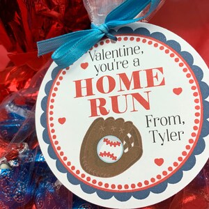 Sports Valentines, Baseball Valentines, You're a Home Run, Boy ...