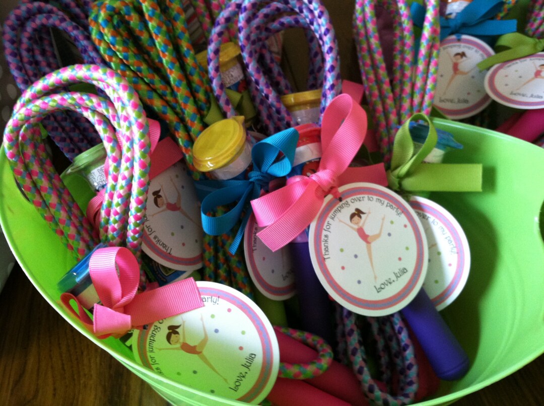 Gymnastics Party, Gymnastics Birthday, Gymnastics Tag, Gymnastics Favor ...