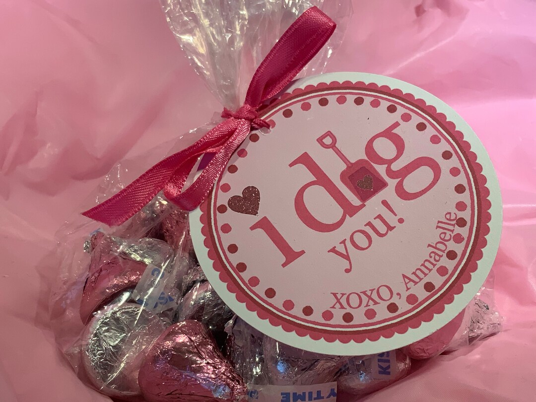 I Dig You, Valentine Tag, Classroom Valentine, I Dig You Valentine ...