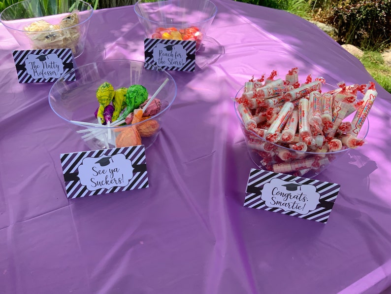 Graduation Candy Buffet Graduation Party Decorations - Etsy