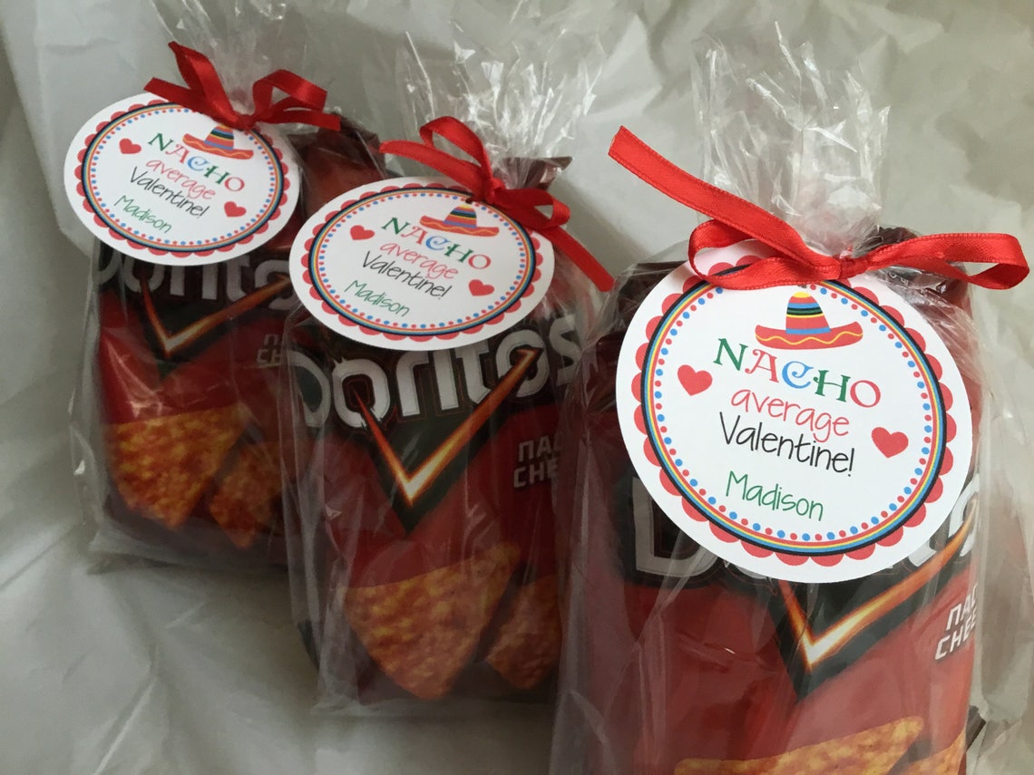 Editable Nacho Average Valentine, Printable Nacho Valentines, Nachos ...