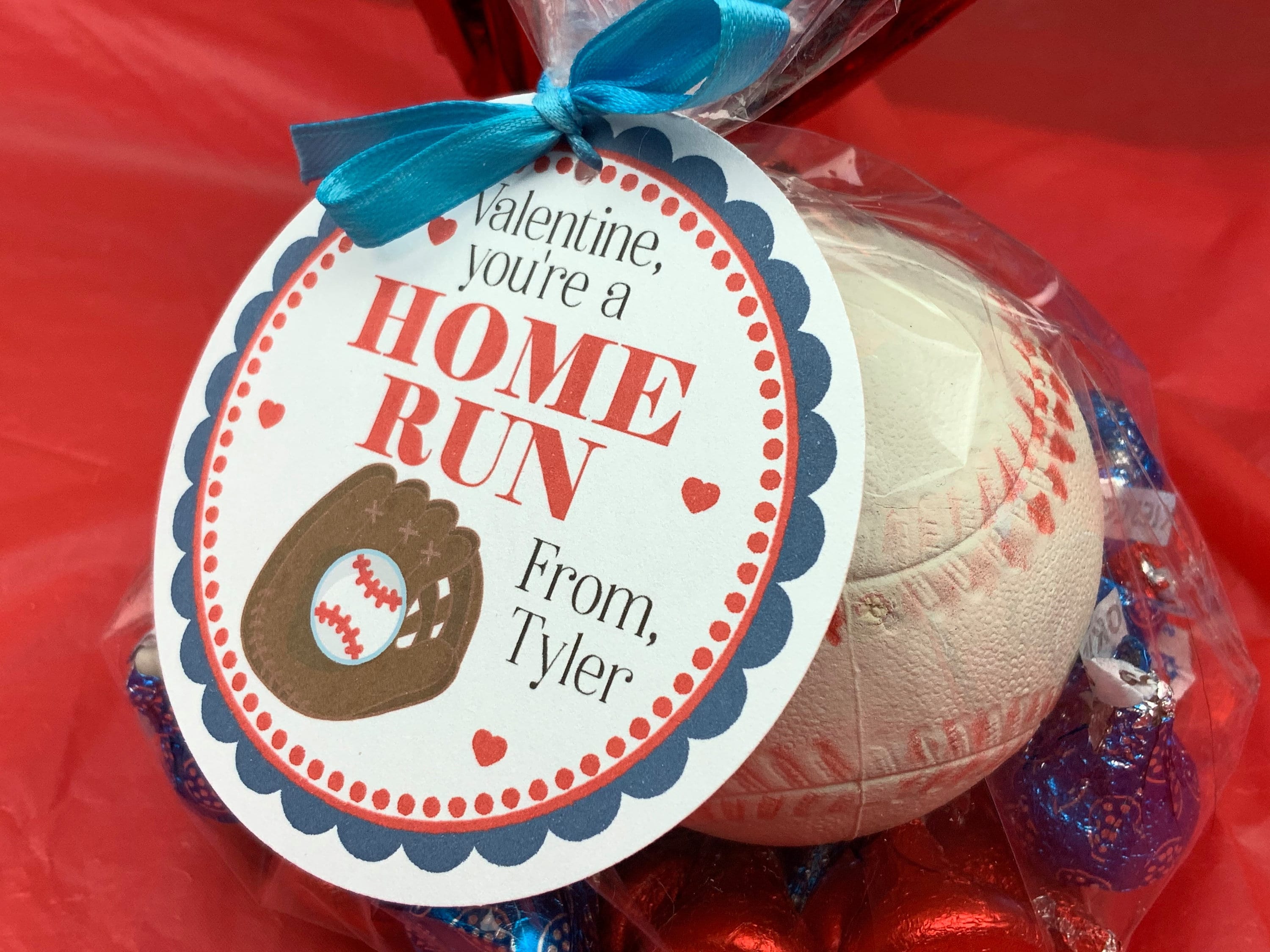 Sports Valentines, Baseball Valentines, You're a Home Run, Boy ...