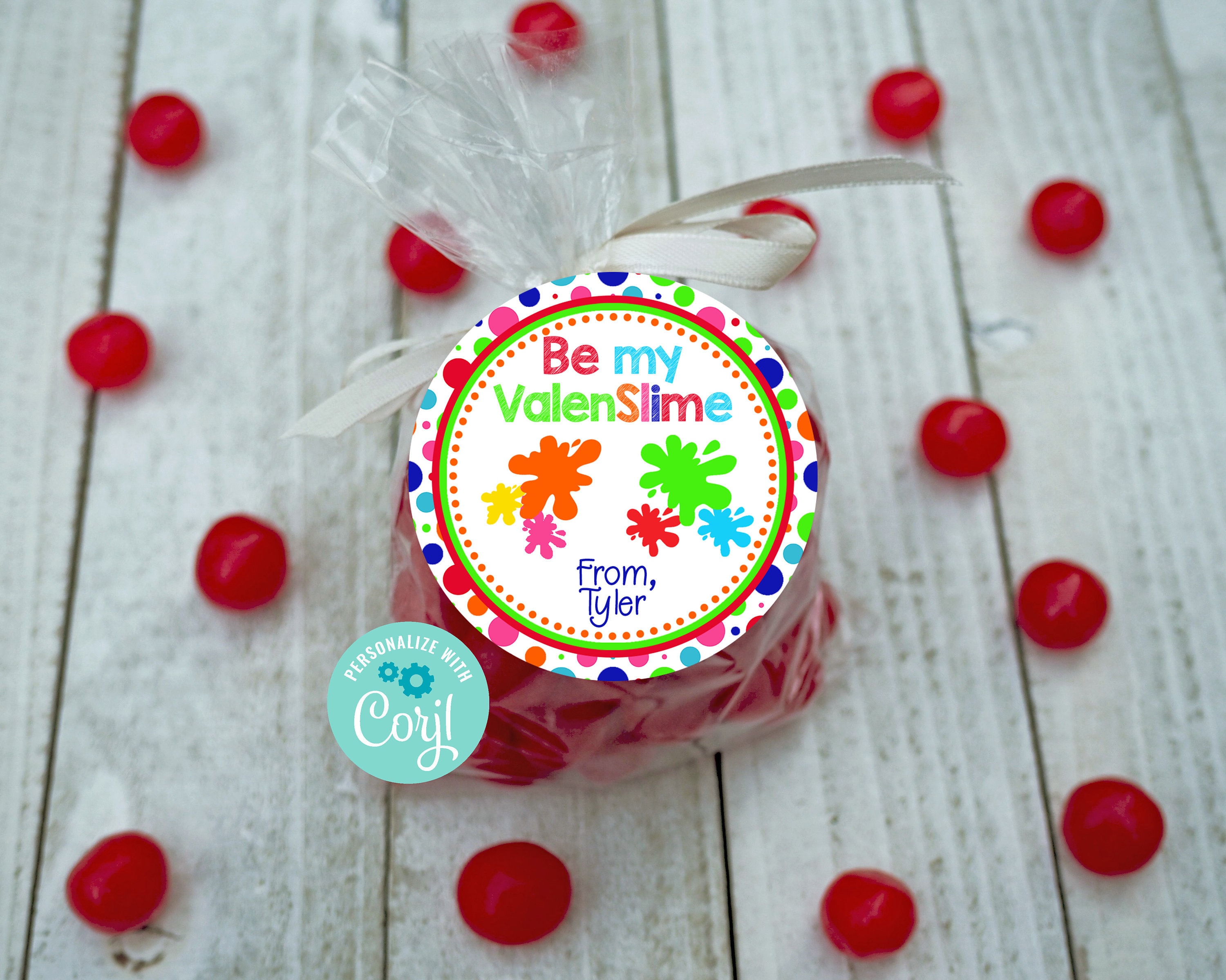 Editable Slime Valentine, Printable Valentines, Slime Valentine, Be My ...