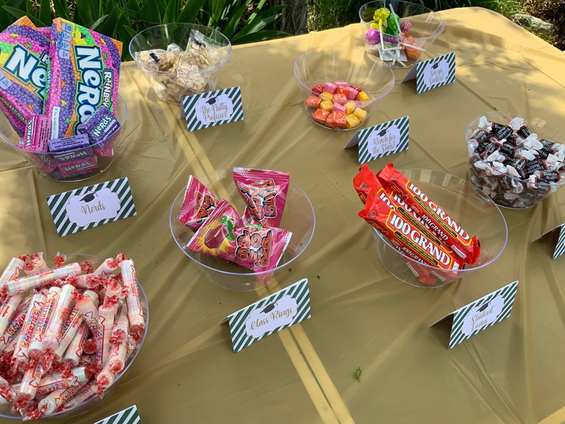 Graduation Party Decorations Graduation Candy Buffet - Etsy