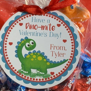 Dinosaur Valentine, Have a Dino-mite Valentine's Day, Classroom ...