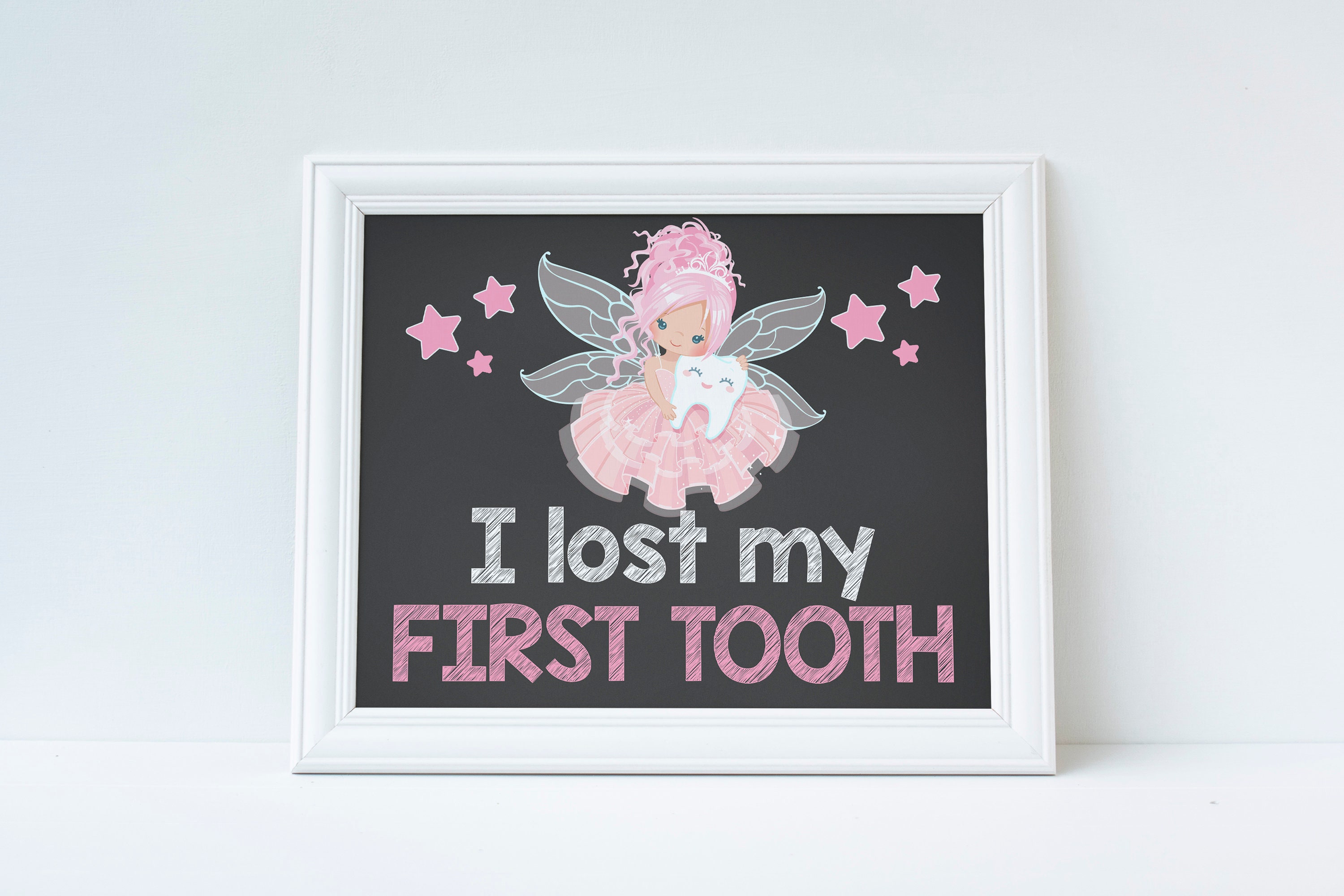 Tooth Fairy Tooth Fairy Sign I Lost My First Tooth Sign - Etsy