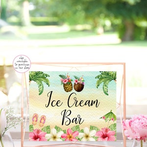 Tiki Bar, Bar Sign, Luau Party, Luau Birthday, Luau Party Decorations ...