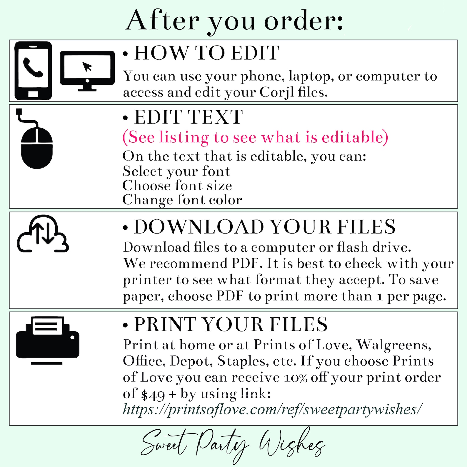 Printable Graduation Gift Certificate Template Editable Grad Party Gift ...