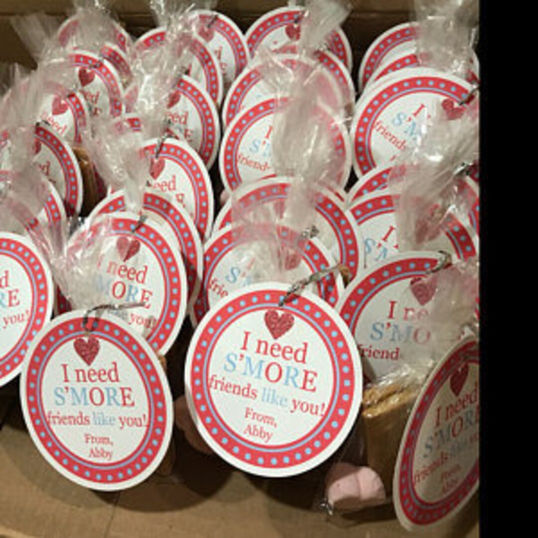 Smore Valentine Tag, Smore, Valentine, Smore Valentine, Valentine's Day ...