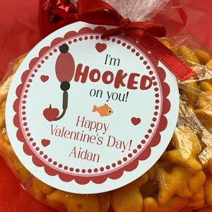 I'm Hooked on You Valentine, Valentine Cards for Kids, Valentines for ...