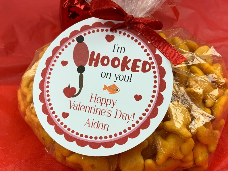 I'm Hooked on You Valentine Valentine Cards for Kids - Etsy