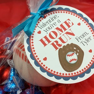 Sports Valentines, Baseball Valentines, You're a Home Run, Boy ...