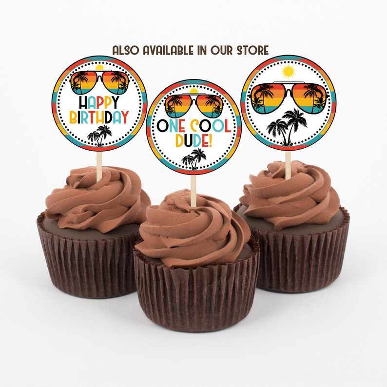 Editable One Cool Dude Sign Milestone Sign 1st Birthday - Etsy