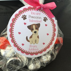 Printable Valentines, Dog Valentine, Puppy Valentines, Classroom ...