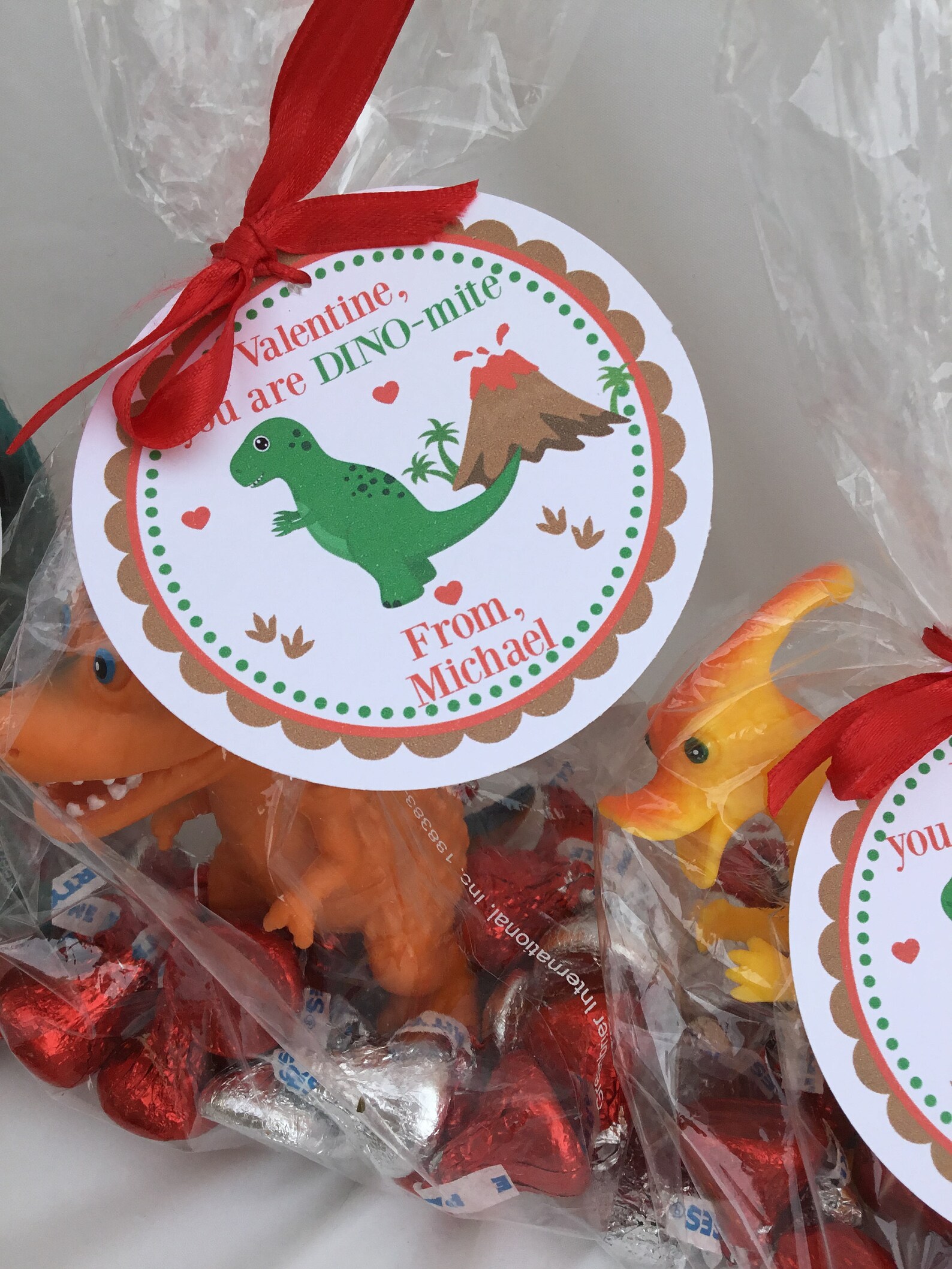 Dinosaur Valentine, Classroom Valentines, Valentines Day Tags, School ...