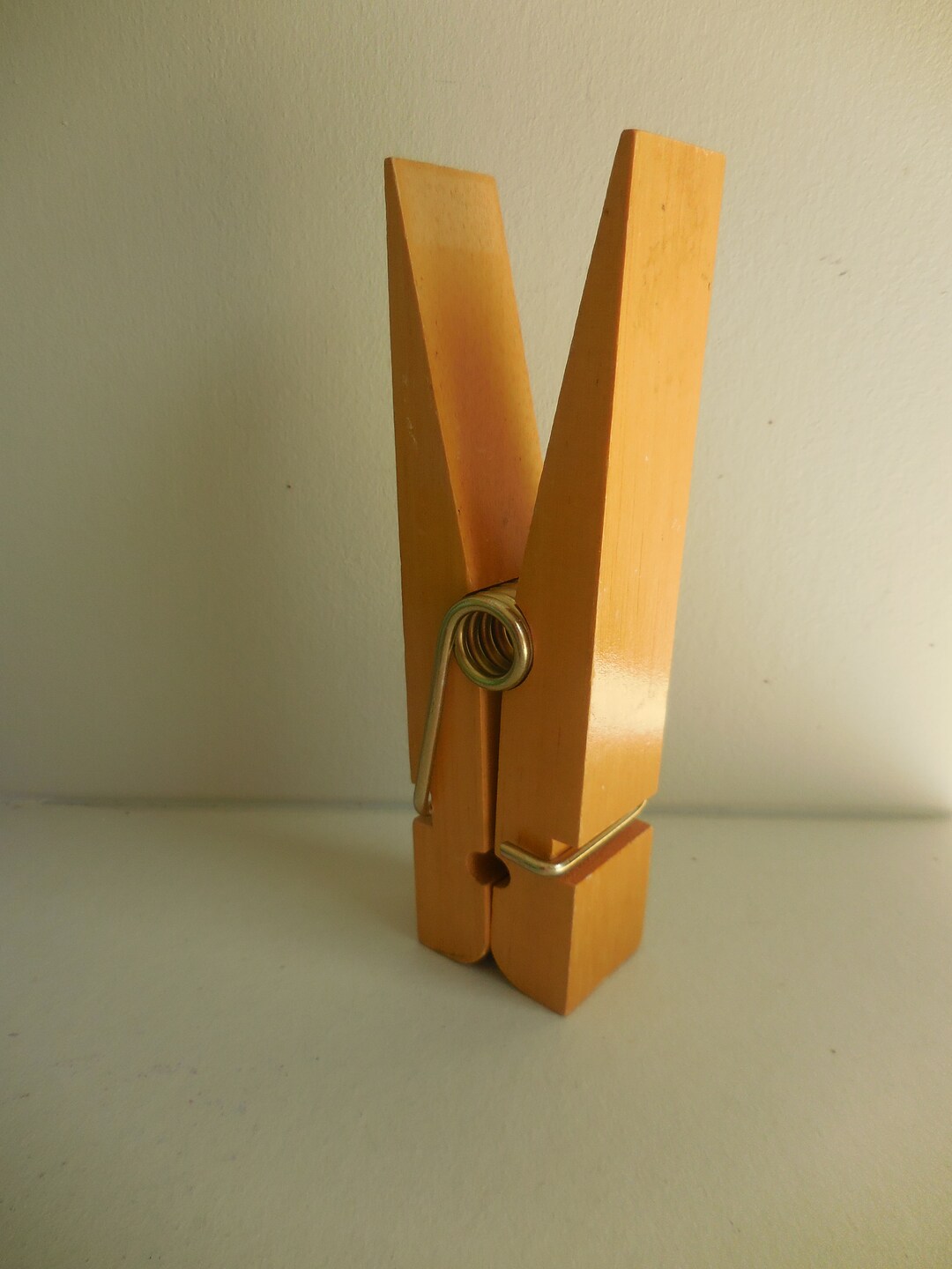 Vintage Large Clothes Pin for Your Desk Notes Mail Important Messages ...