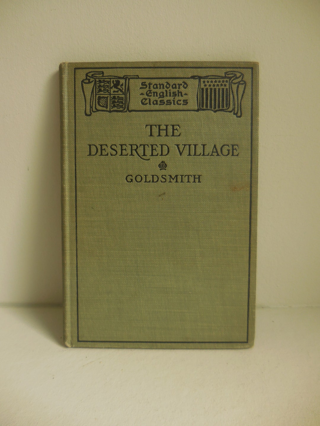 The DESERTED VILLAGE by Oliver Goldsmith Standard English Classics 1907 ...