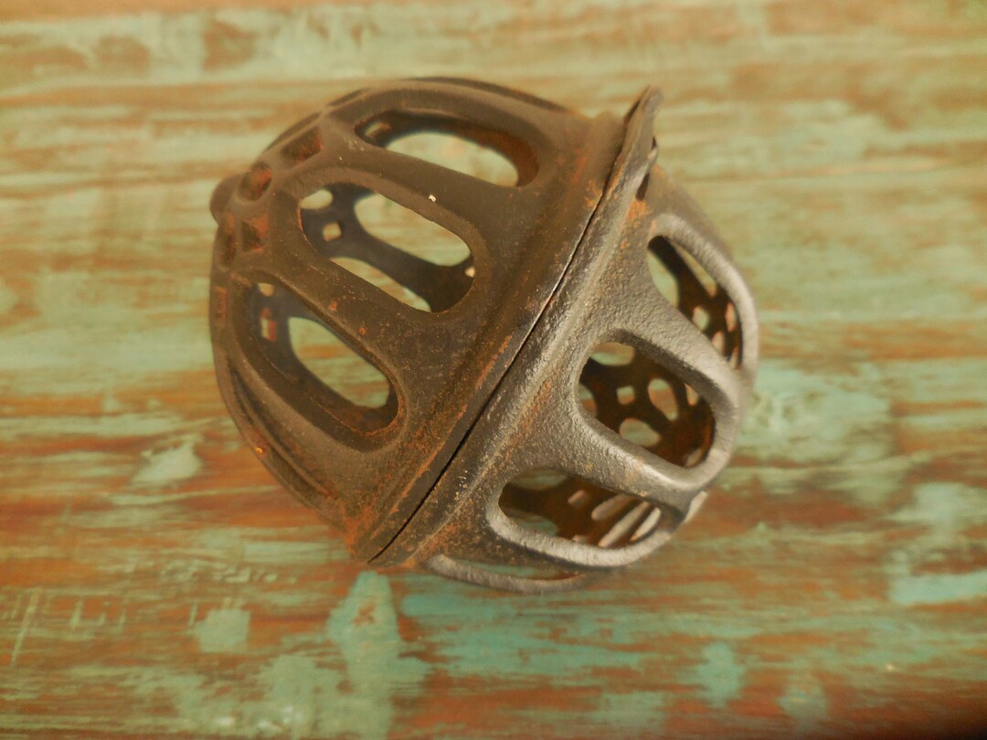 Two Piece Cast Iron Vintage String Twine Holder Ball - Etsy