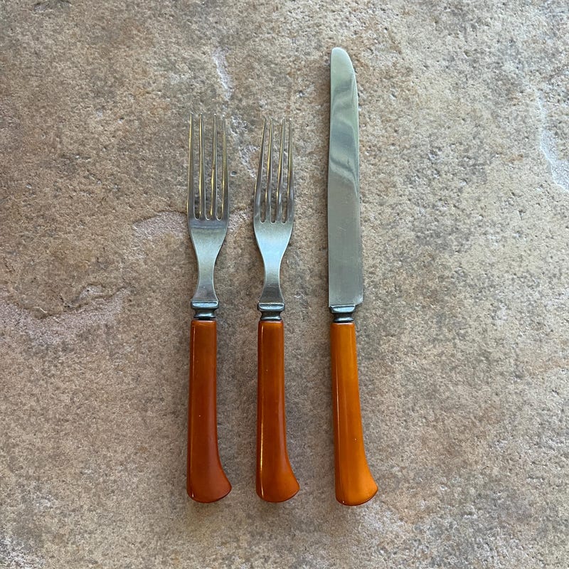 Bakelite Flatware - Etsy