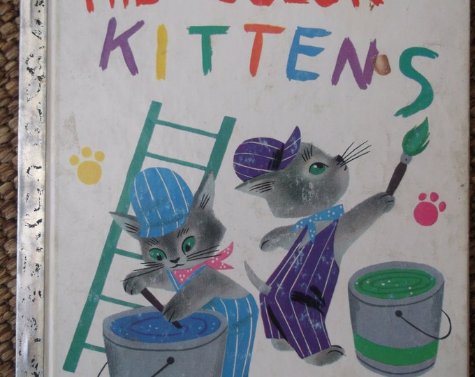Little Golden Book THE COLOR KITTENS - Etsy