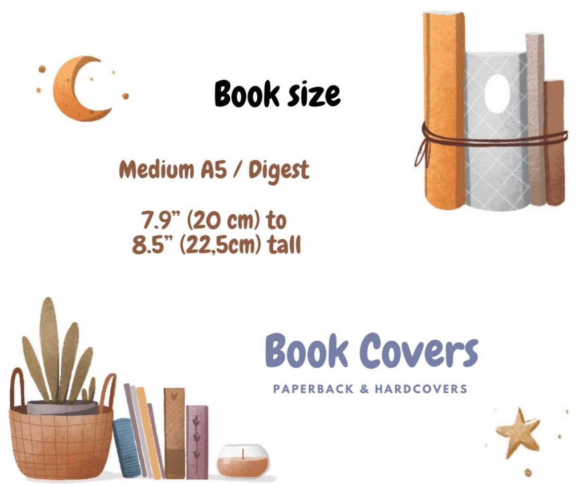 Playful Paws Fabric Book Cover – A5 / Digest Adjustable Wrap-around - Etsy