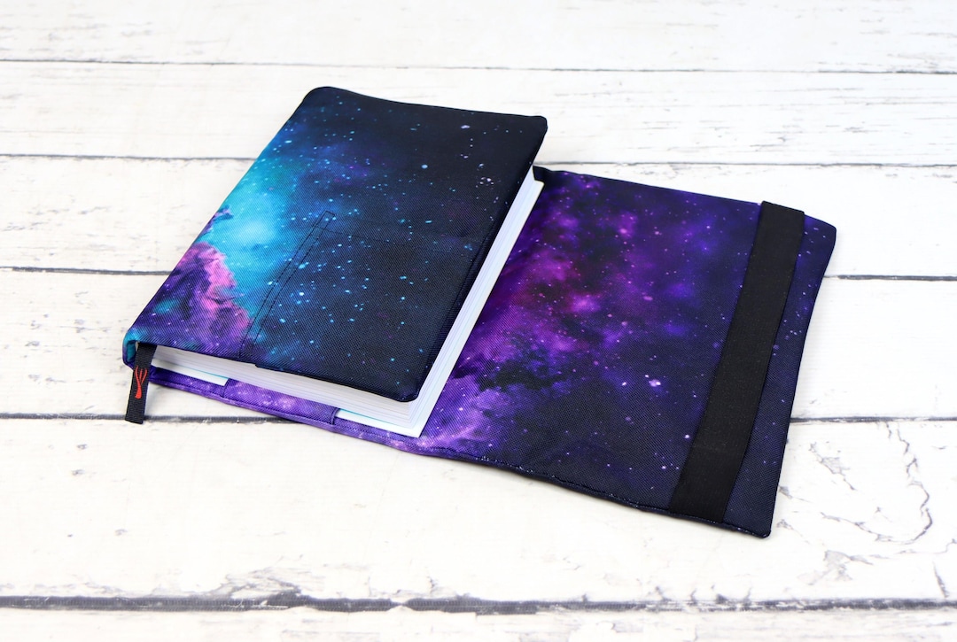 Universe Adjustable Wrap-around Book Cover for Paperback and Hardcover ...