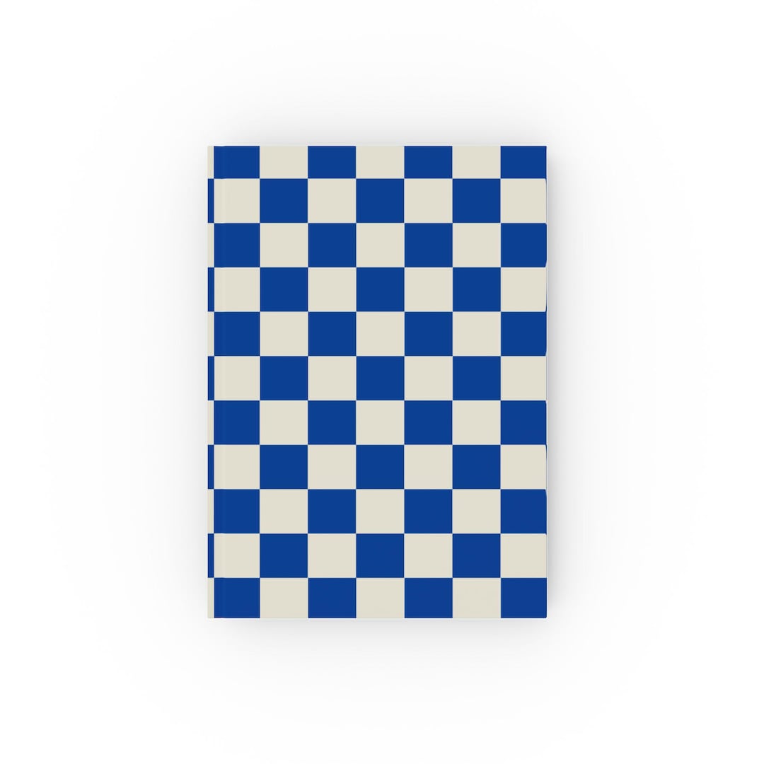 Retro Checkered Journal Bullet Journal Notebook for Writing, Funky ...