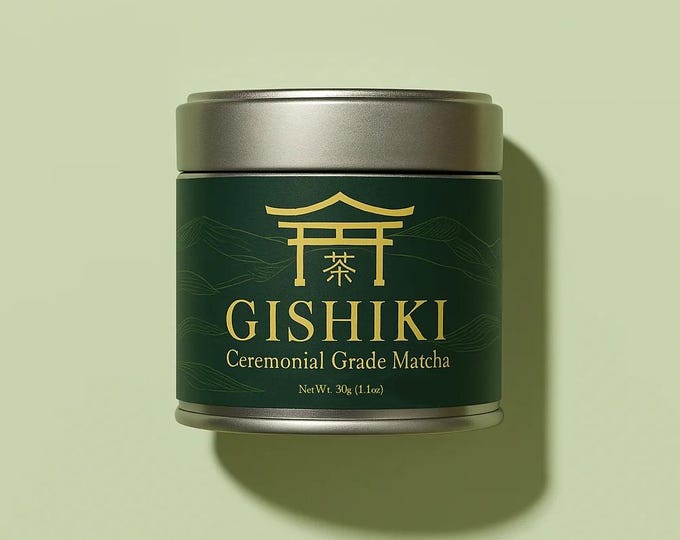 Gishiki Organic Ceremonial Grade Matcha. Premium Authentic Japanese ...