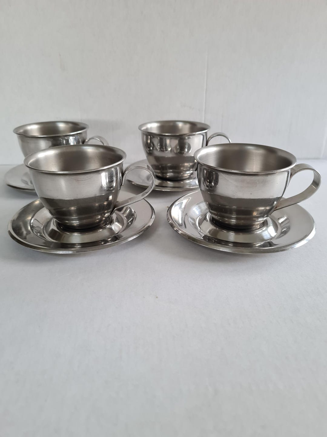 Thermo-Doppelwand-Espressotassen-Set von Motta Italy, bestehend aus 4 x ...