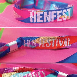 HENFEST ® multi Hen Party Wristbands Hen Fest Do Wristband Lockdown ...