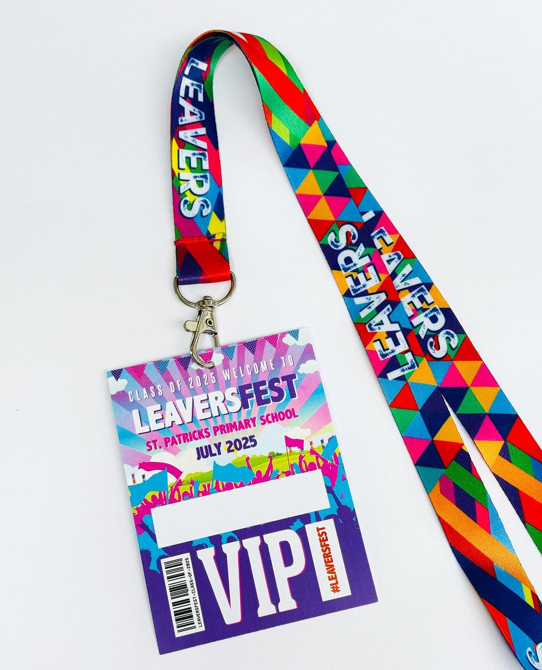 Personalised LEAVERS 2026 Lanyards - Customised Class of 2026 End of ...