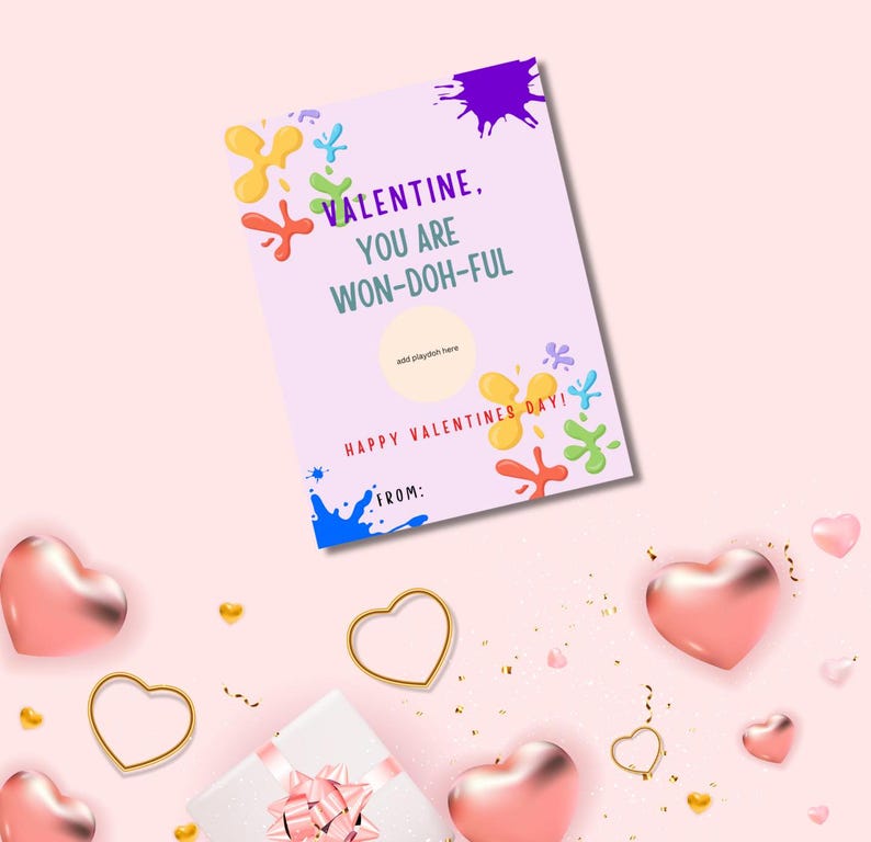 Valentines Day Kids Card Bundle - Etsy