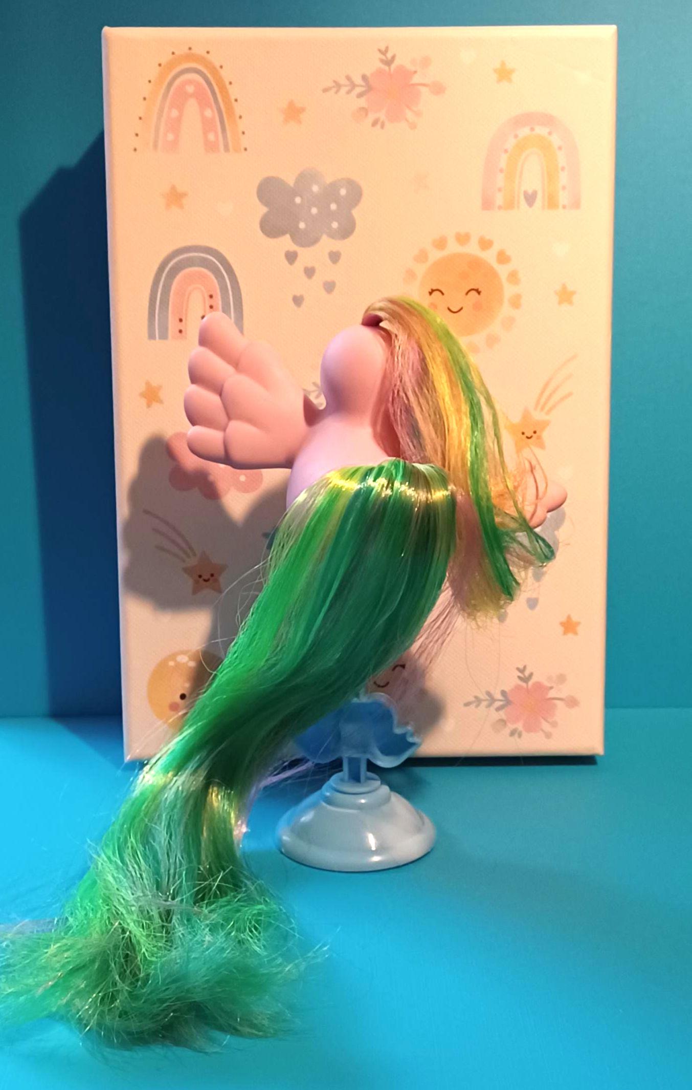 My Little Pony Bird Hasbro Vintage Fuzzy Tummy 1987, Including Stand - Etsy
