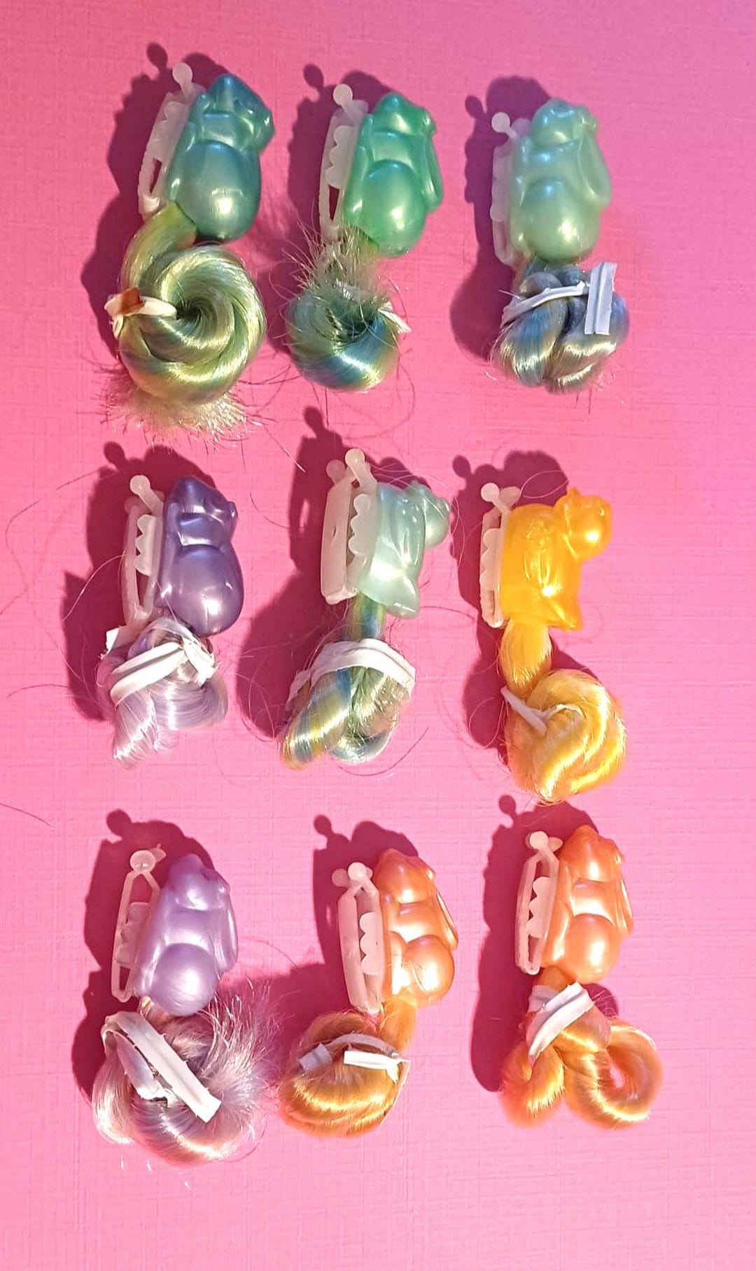 Lady Lovely Locks Pixie Tails, 8 Stuks, Gele is Verkocht - Etsy