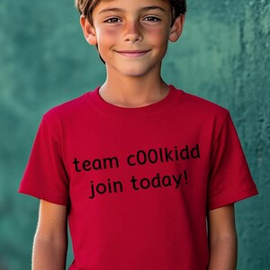 Team C00lkidd T-shirt: Roblox Gamer Apparel - Etsy