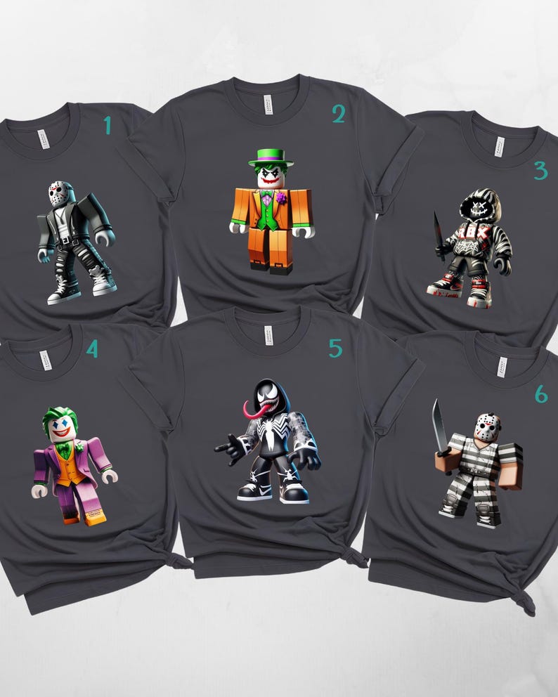 Halloween Roblox Shirt: Spooky Video Game Tee for Kids - Etsy