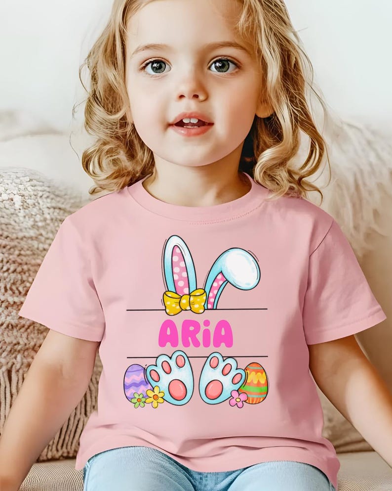 Happy Easter Custom Shirts for Kids – Bunny Easter Egg Hunt Matching ...