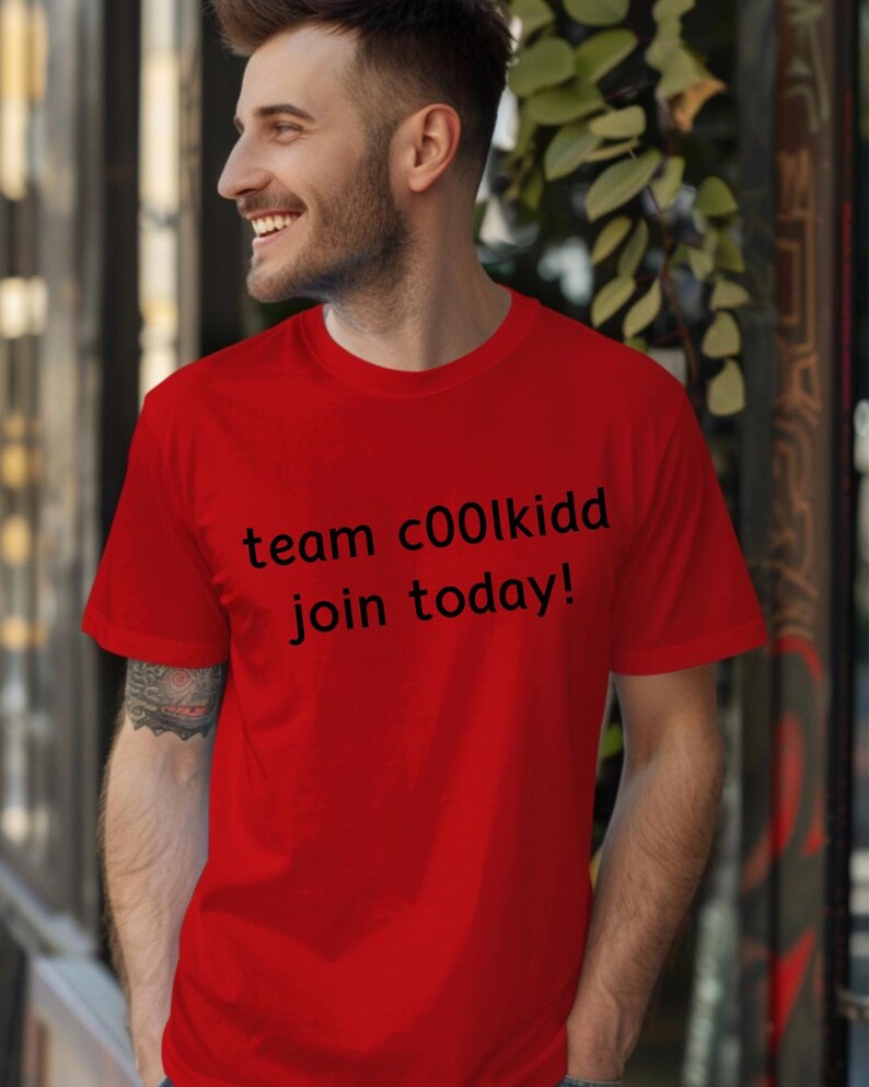 Team C00lkidd T-shirt: Roblox Gamer Apparel - Etsy