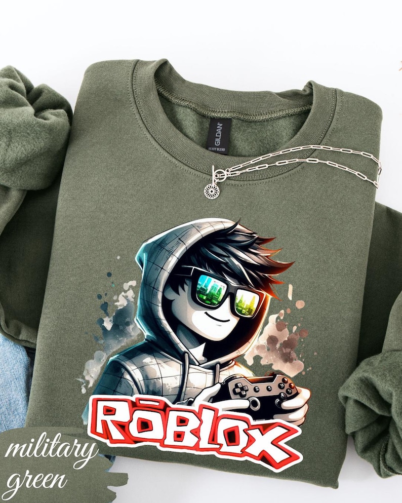 Roblox Gamer Hoodie, Video Game Sweatshirt - Etsy