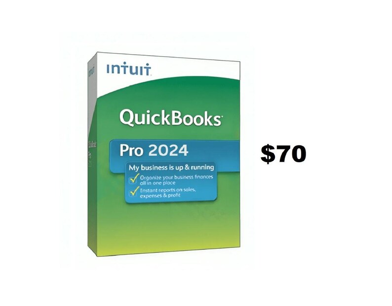 QUICKBOOKS Desktop Pro Plus 2024 Official Version USA Lifetime ...