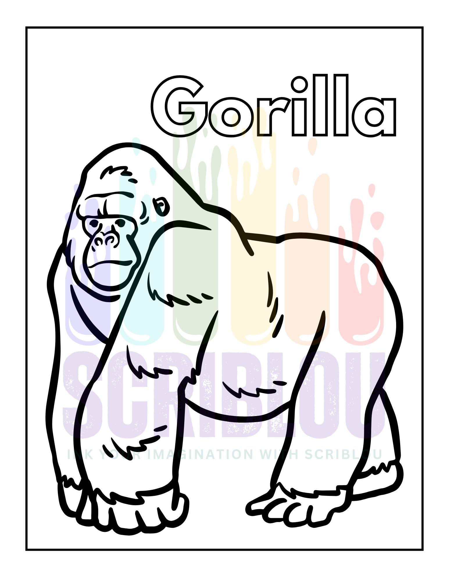 Coloring Pages for Preschoolers | Animal Coloring Pages | Big Coloring ...
