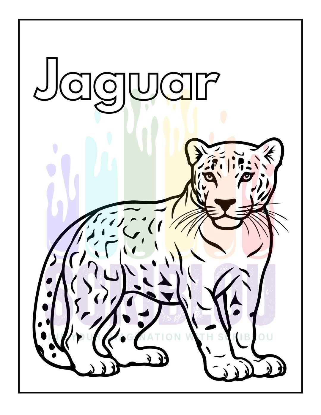 Coloring Pages for Preschoolers | Animal Coloring Pages | Big Coloring ...