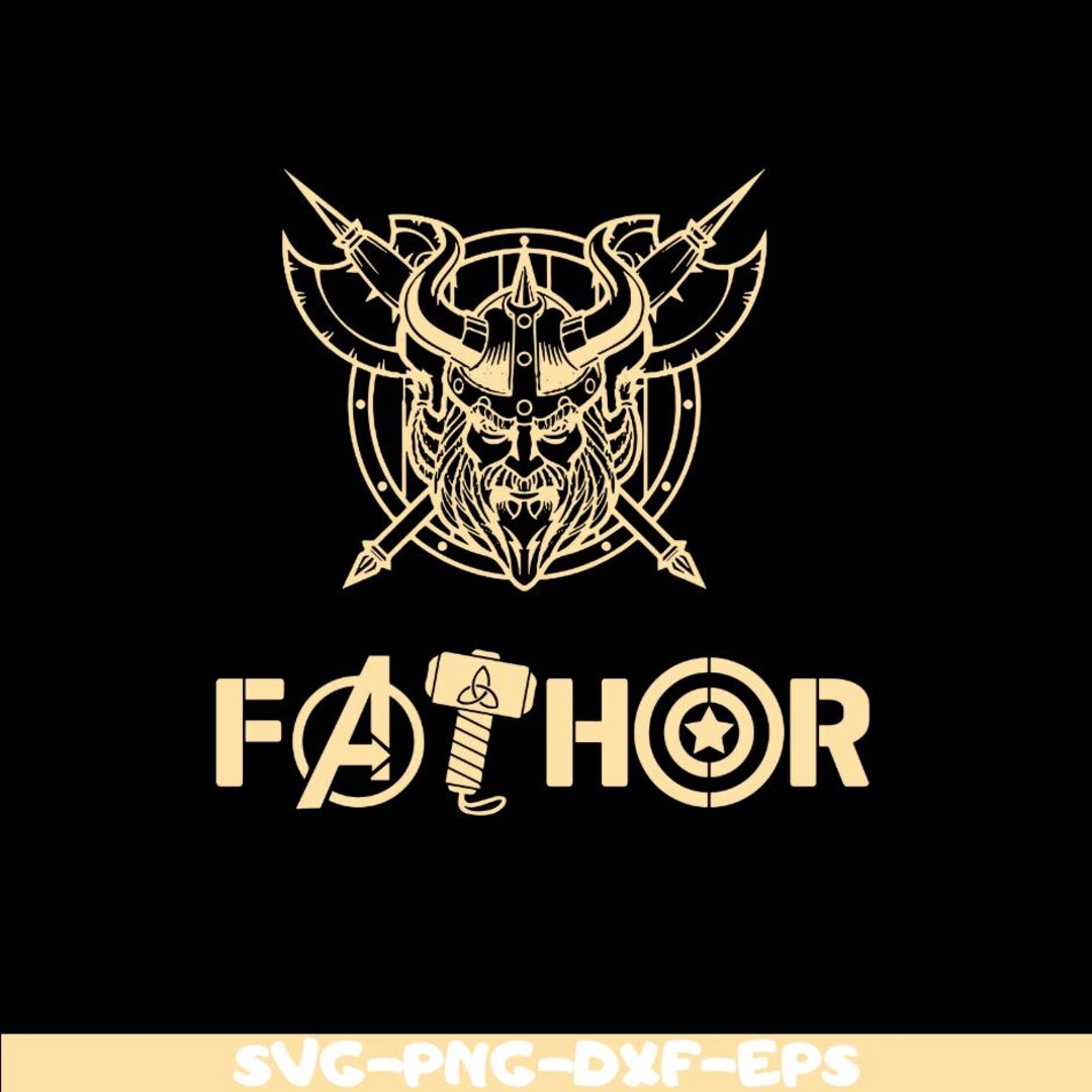 Viking Fathor SVG, Norse Warrior Design, Mythology Themed Digital ...