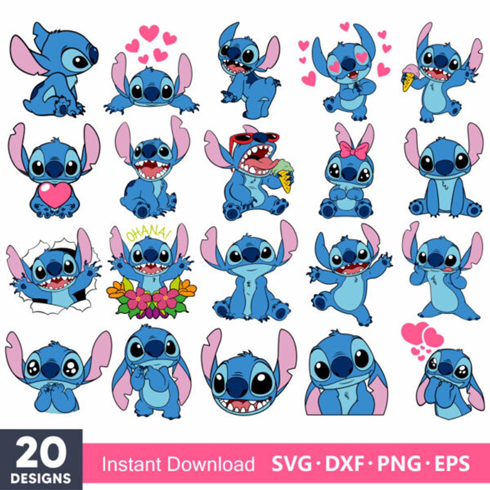 Stitch Svg, Stitch Bundle, Stitch Clipart, Stitch Png, Cricut Svg ...