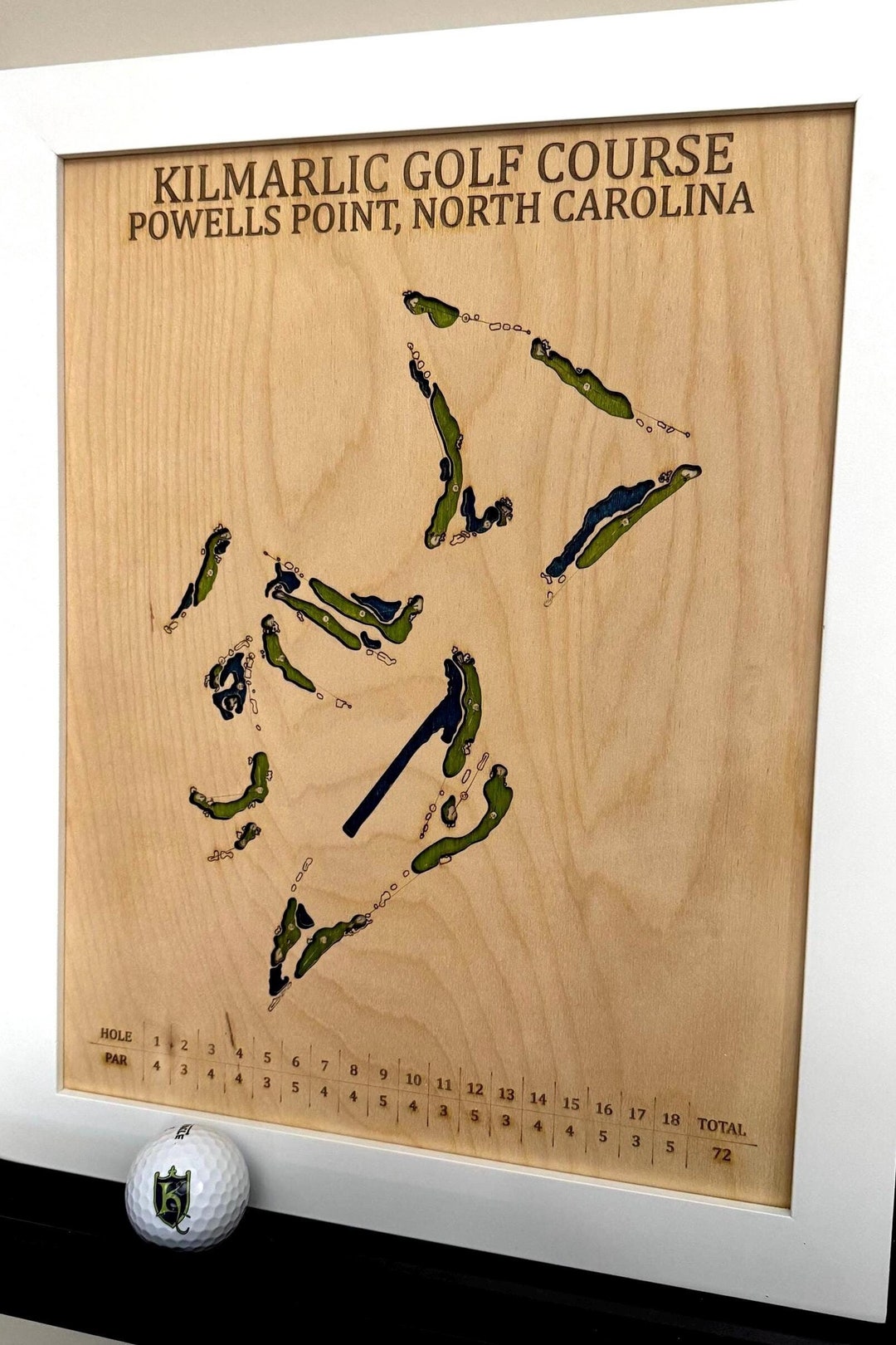 Personalized Golf Course Map - Choose Your Favorite Course Worldwide ...