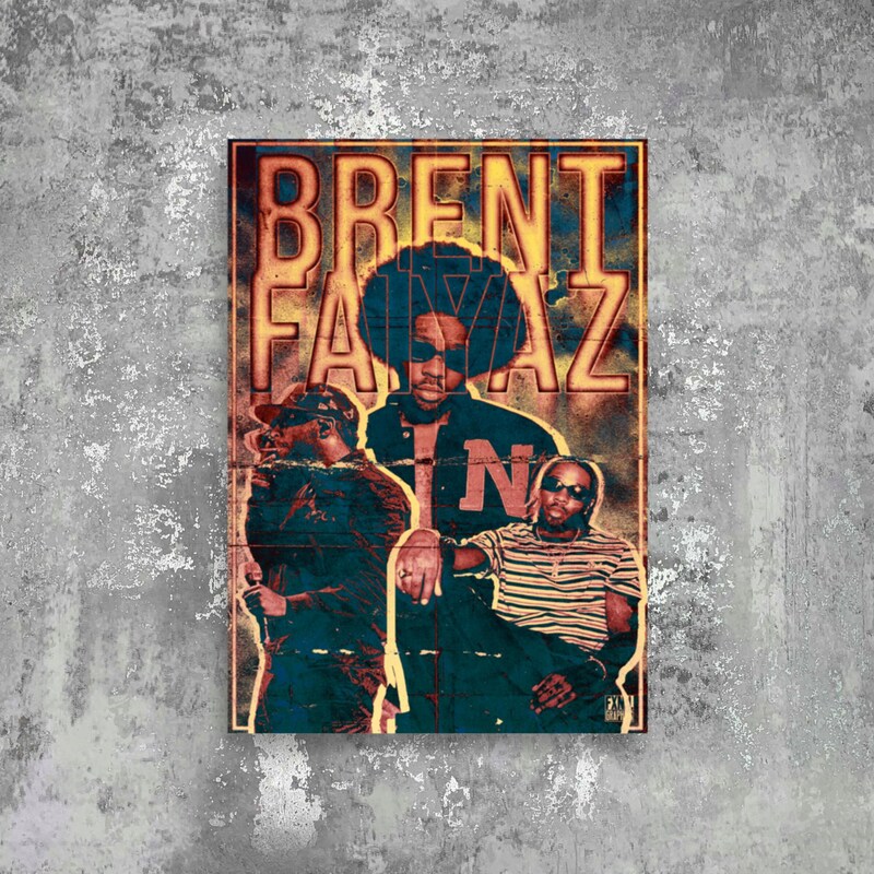 Brent Faiyaz Poster - Etsy UK